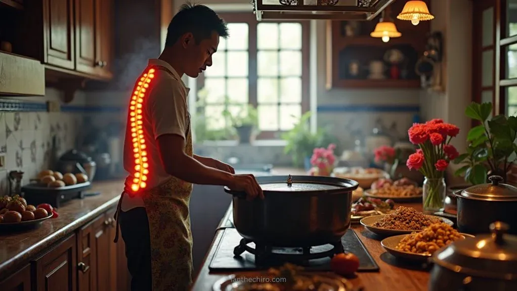 How Malaysian Festive Cooking Strains Your Spine & Adapting